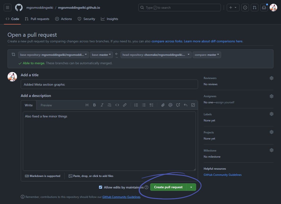 Using Github Desktop | MGSV Modding Wiki